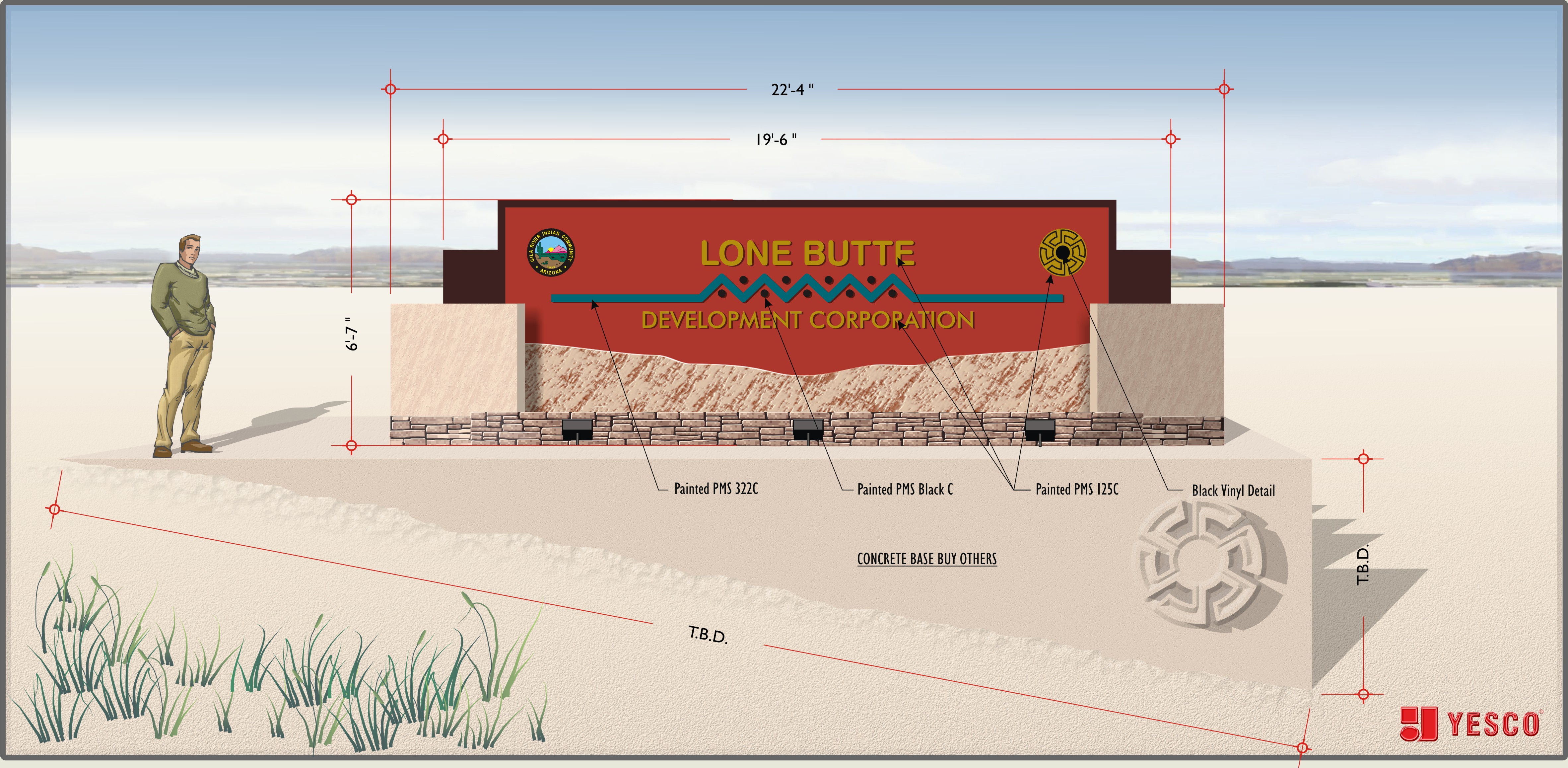 sign design & Shop drawings by Jim Walton at Coroflot.com