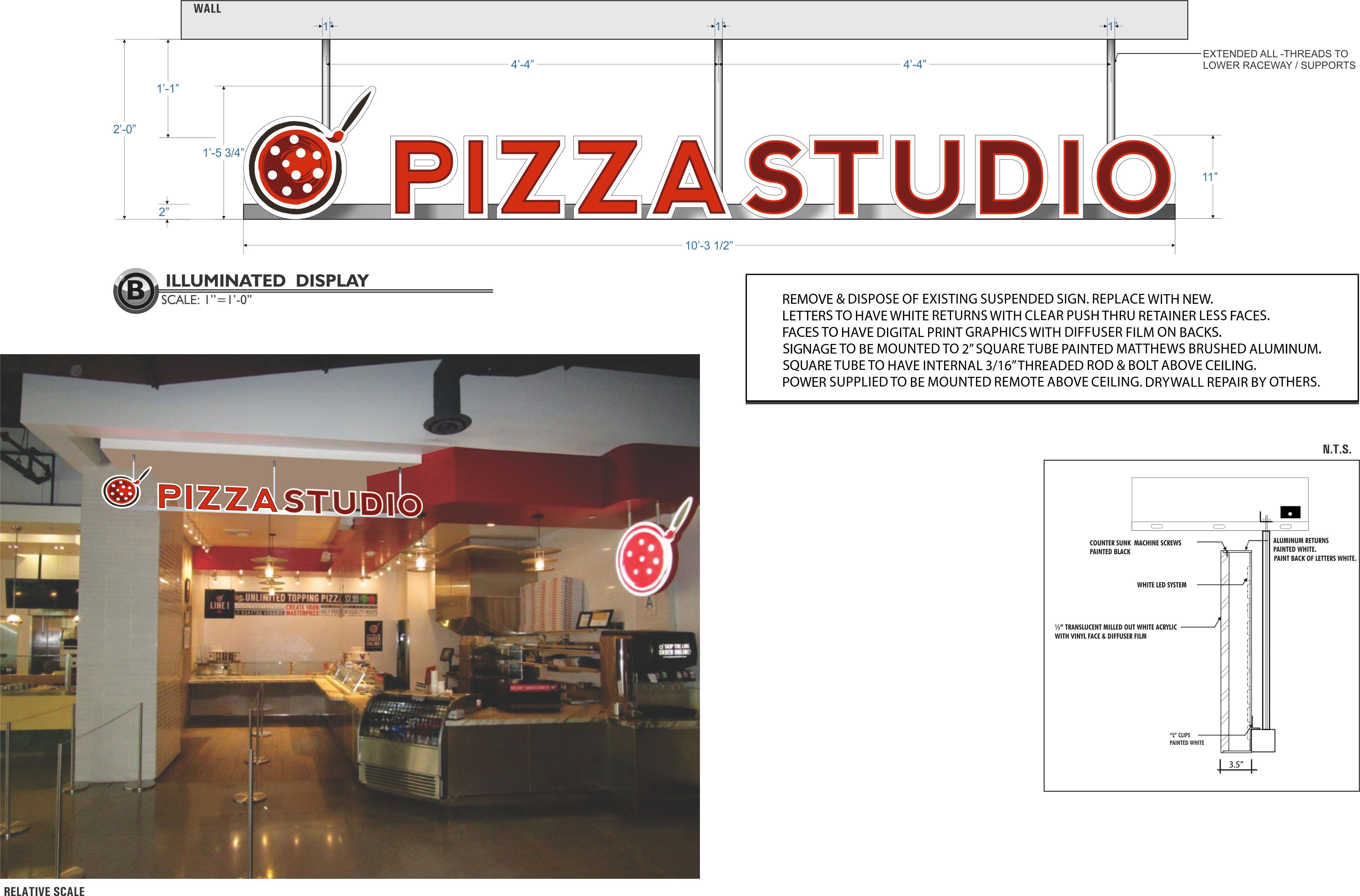 sign design & Shop drawings by Jim Walton at Coroflot.com