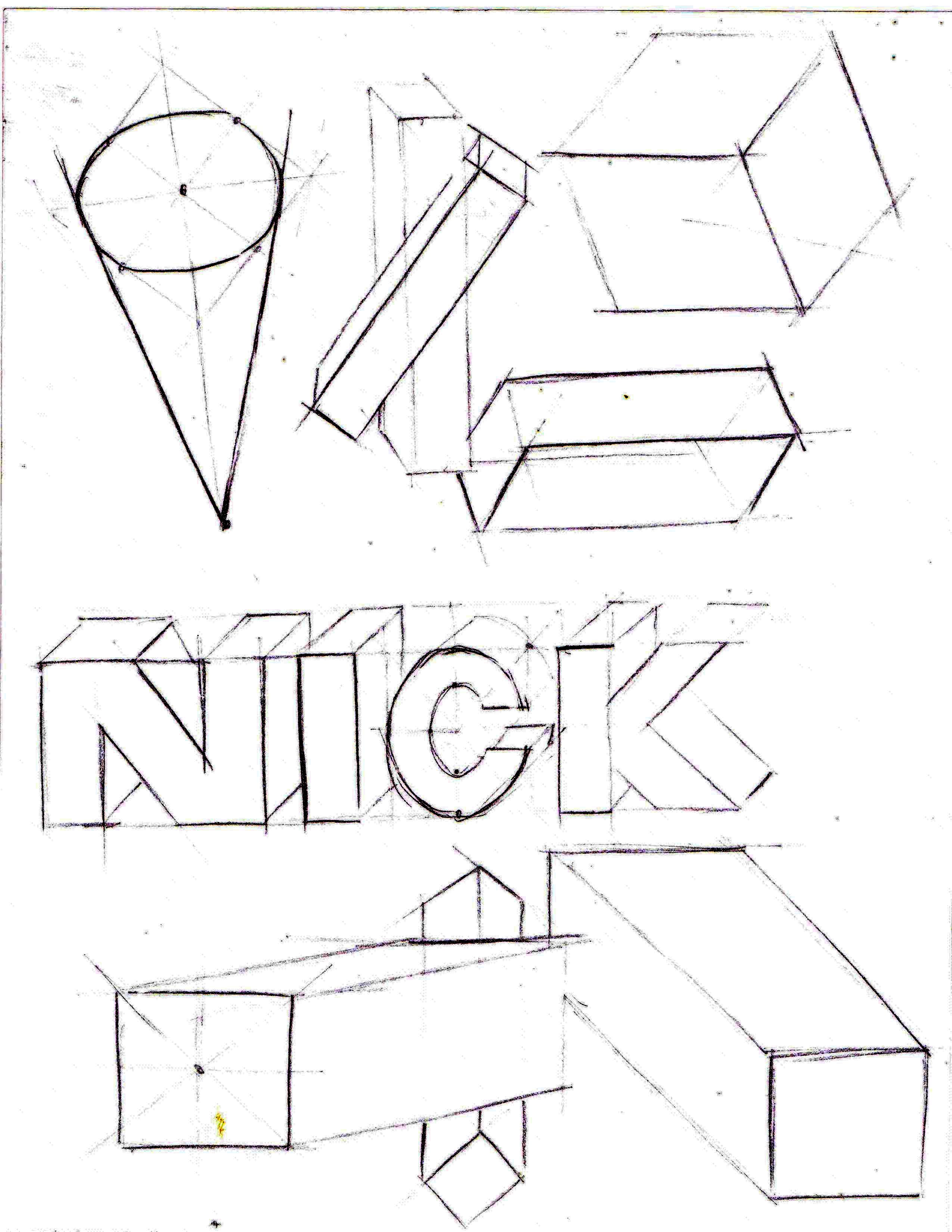 Rapid Visualization (Drawing 1) by Nicholas A. Douglas at Coroflot.com