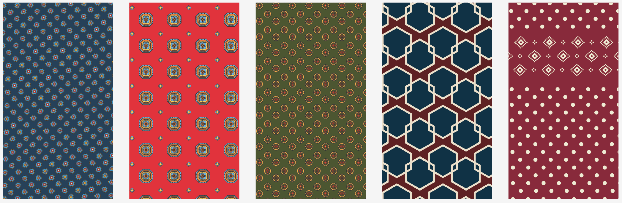 Daniel DeMatteo / Textile Pattern work & Graphic Design by Daniel N ...