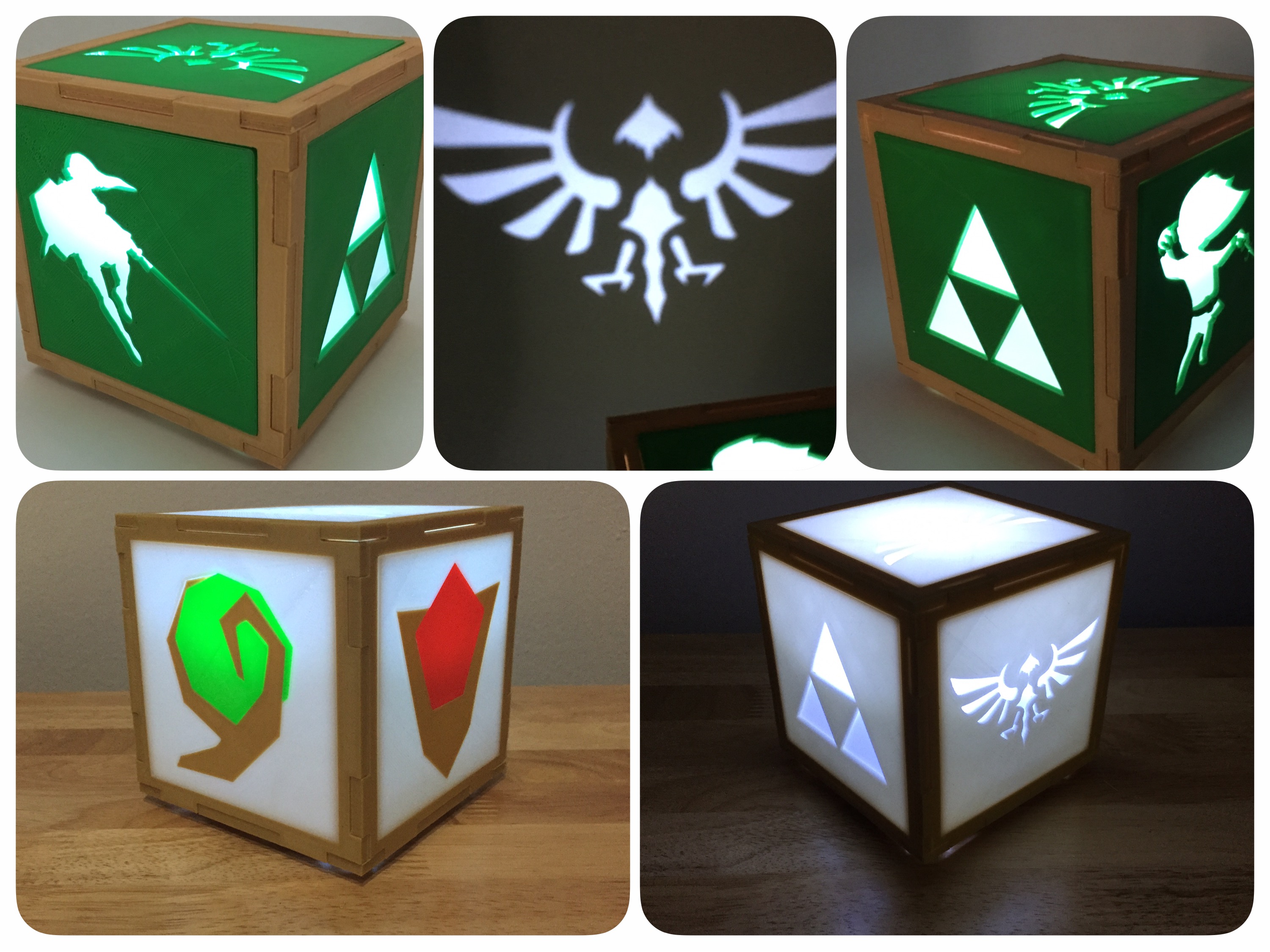 3D Printed Light Boxes Side Project by Eric Hill at Coroflot.com