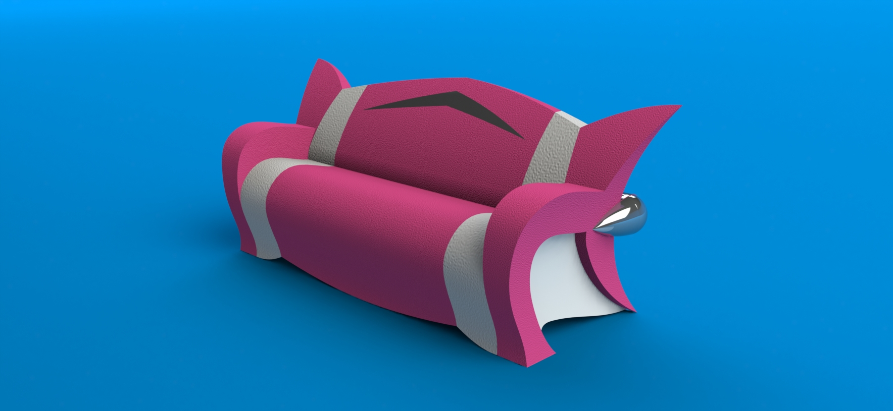 Populuxe Cadillac Sofa by Lee Smith at Coroflot.com