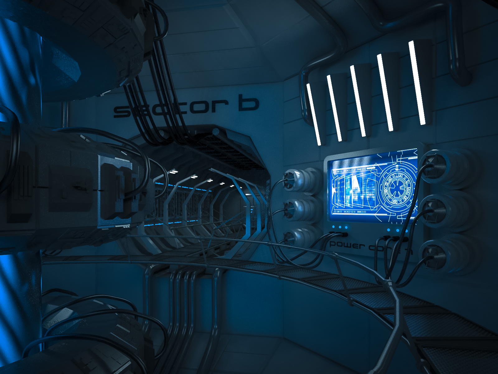 Sci Fi - Power Core by Marcin Bukowski at Coroflot.com