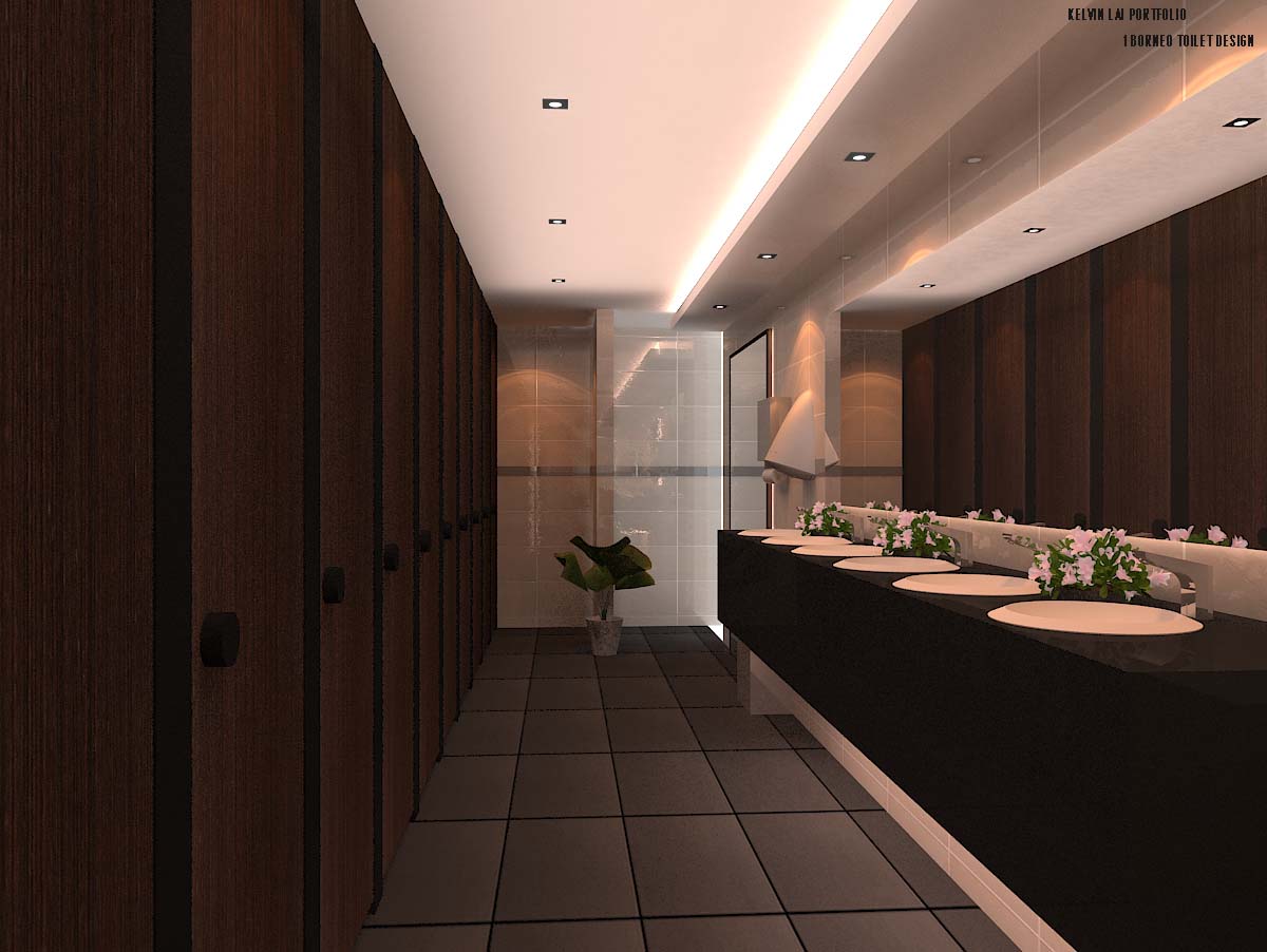 TOILET DESIGN FOR 1 BORNEO SHOPPING MALL IN SABAH by Kelvin Lai at ...