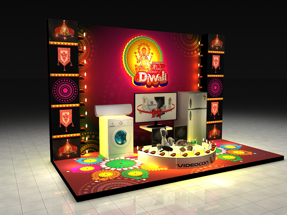 videocon-diwali-fest-stall by Vivek Gupta at Coroflot.com