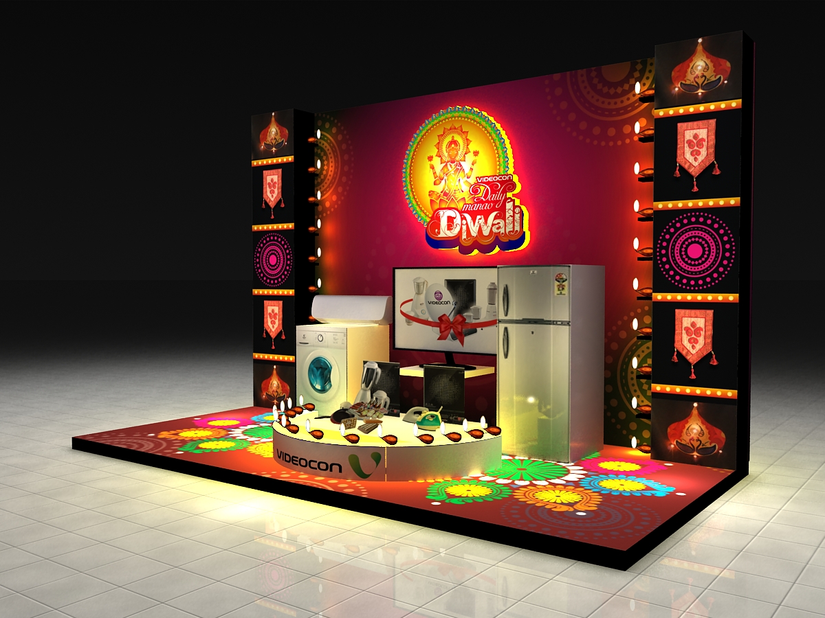 videocon-diwali-fest-stall by Vivek Gupta at Coroflot.com