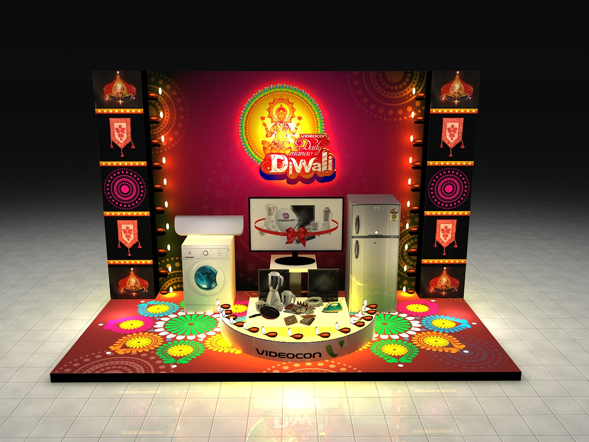 videocon-diwali-fest-stall by Vivek Gupta at Coroflot.com