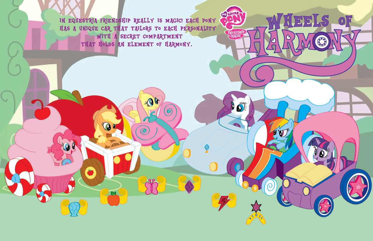 My Little Pony Wheels of Harmony by Katie Jean Wise at Coroflot.com