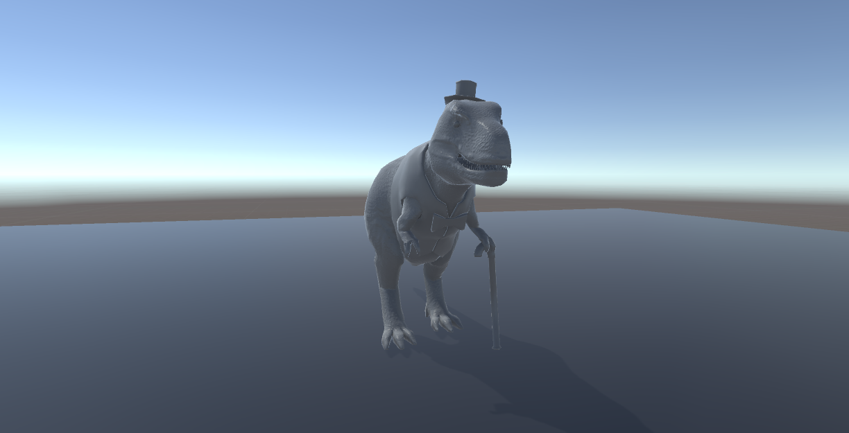 Dapper Dinosaur Model by Bryce Lockwood at Coroflot.com