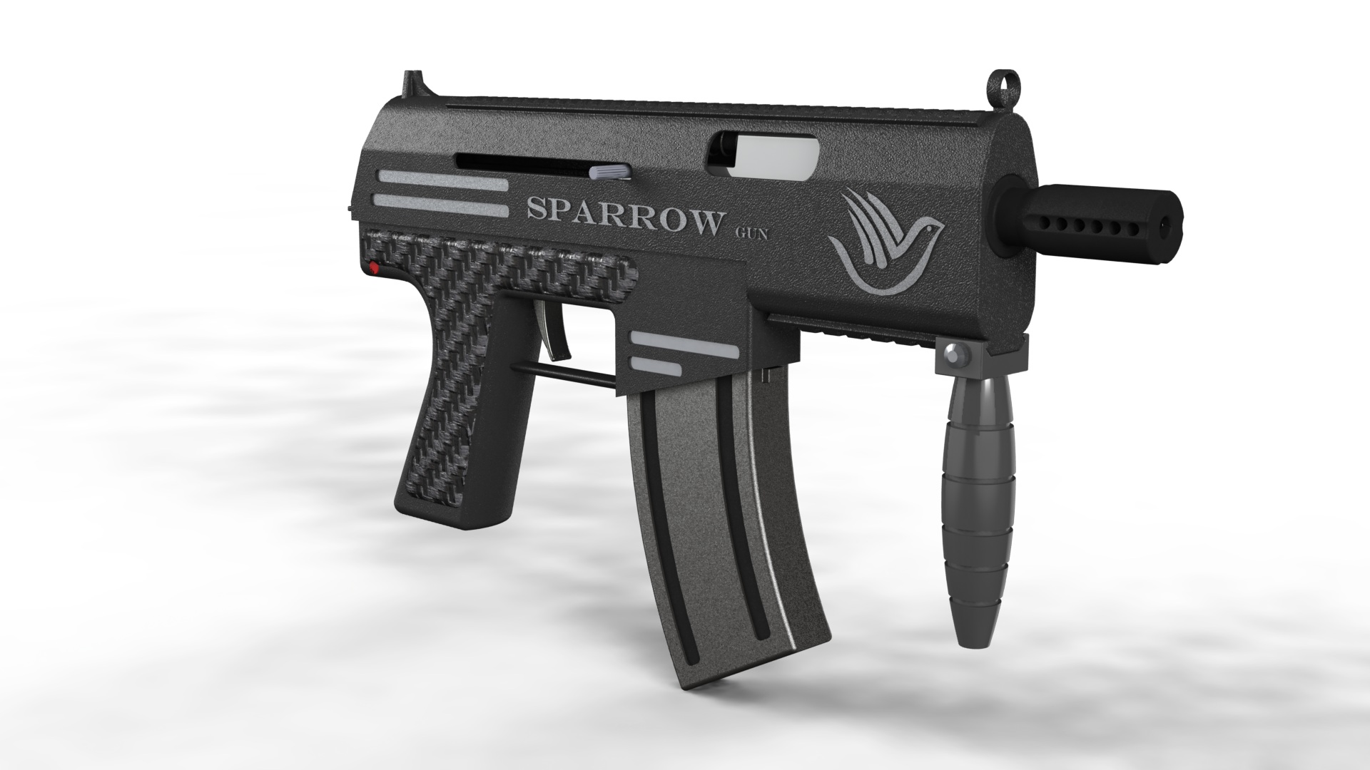 Sparrow Gun concept by Michal Górny at Coroflot.com