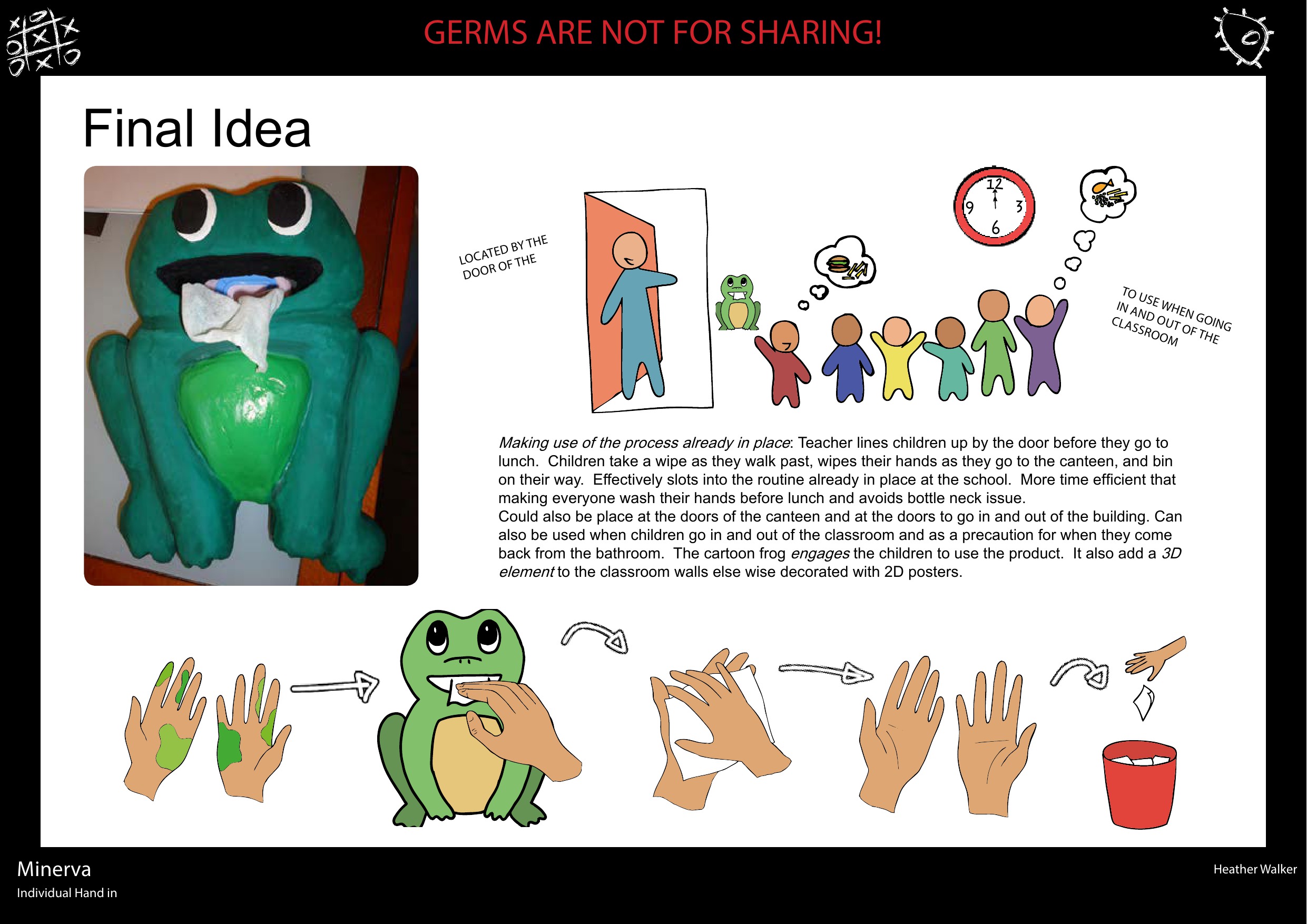 Frog Wipes by Heather Walker at Coroflot.com