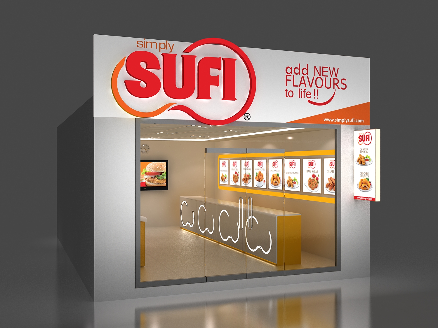 Sufi Model Shop Interior by Imtiaz Ahmad at Coroflot.com