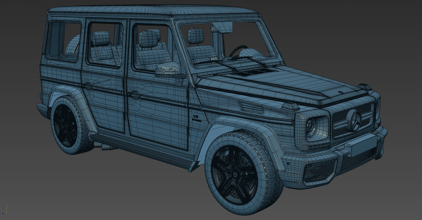 Mercedes-Benz G-Class 3d model by Jan Mokrzecki at Coroflot.com