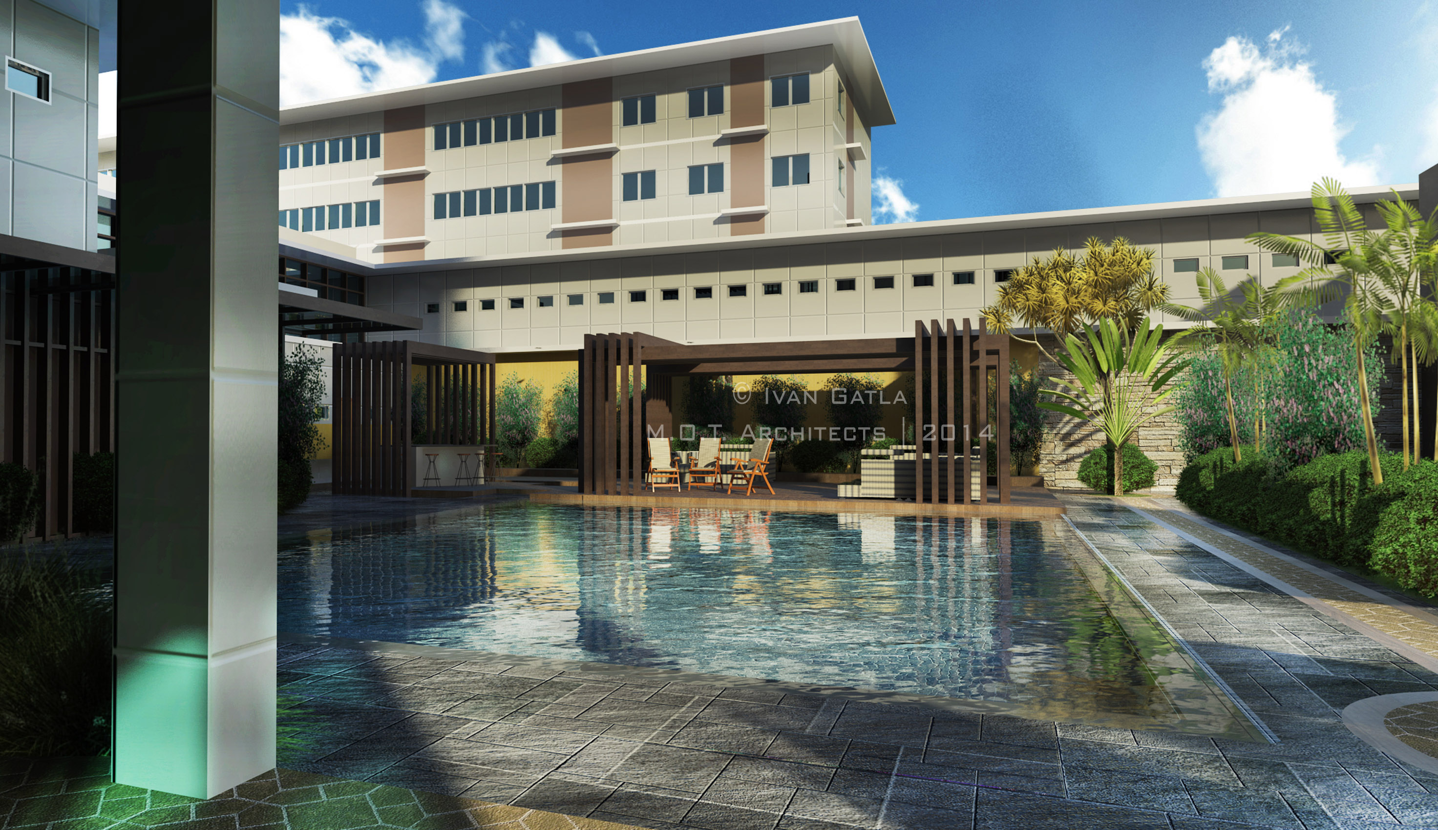 10 Storey Hotel Building - Office Project by Ivan Gatla at Coroflot.com