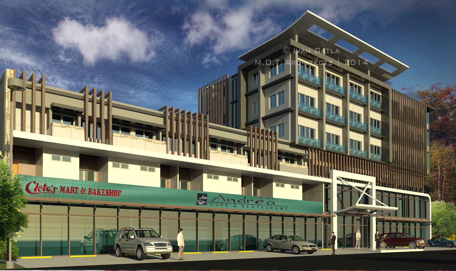 10 Storey Hotel Building - Office Project by Ivan Gatla at Coroflot.com