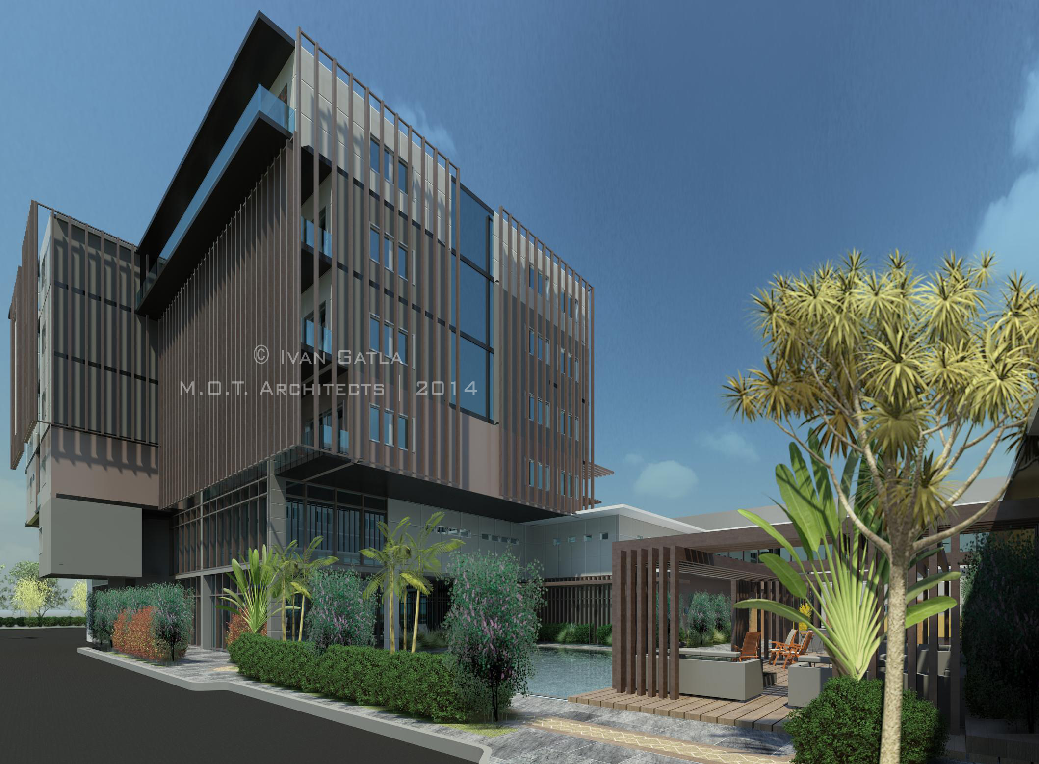 10 Storey Hotel Building - Office Project by Ivan Gatla at Coroflot.com