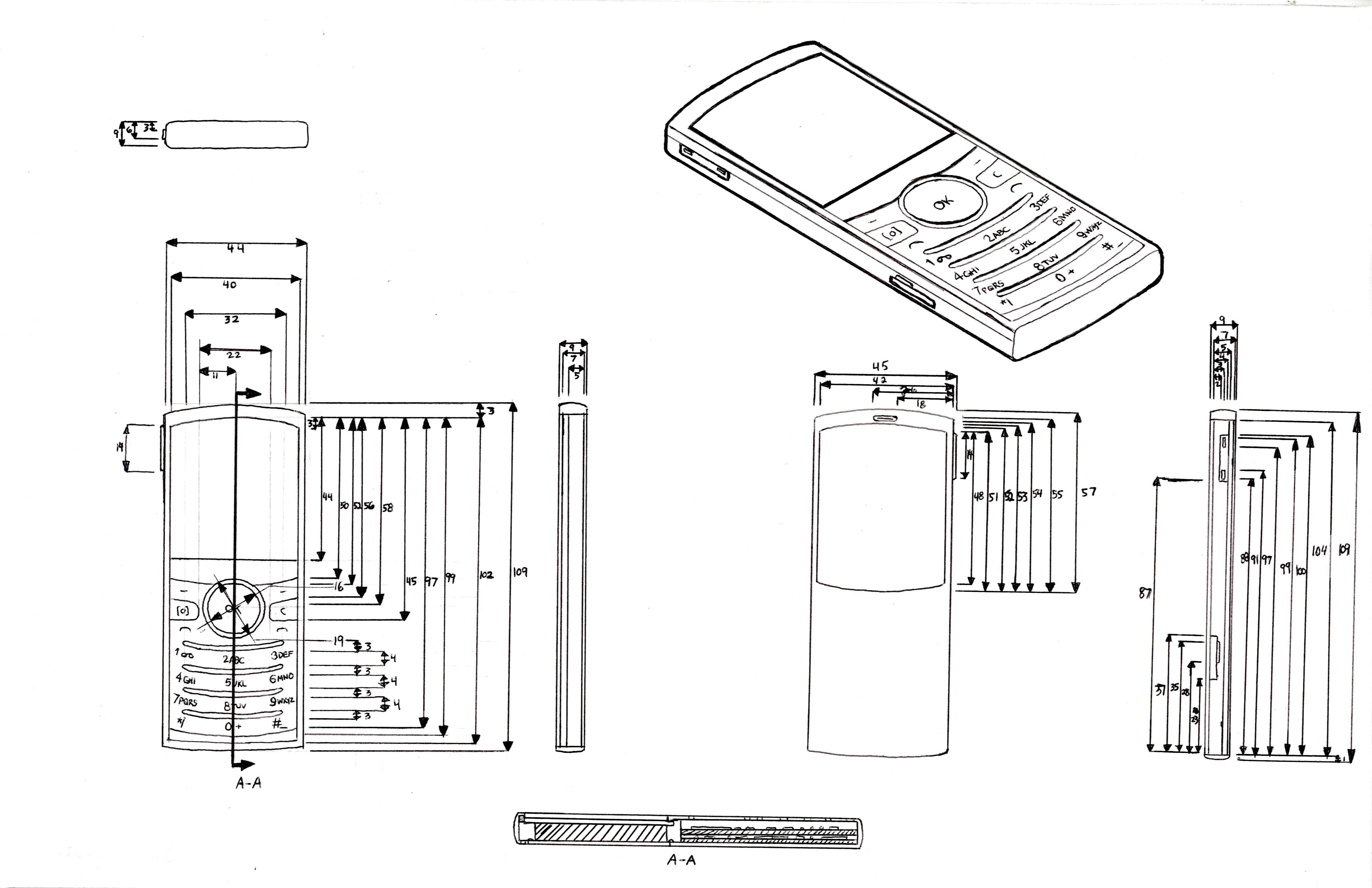Orthographic Drawings by John Carpenter at Coroflot.com