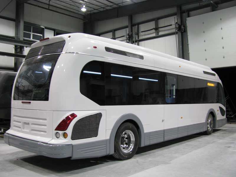 Hydrogen Fuel Cell Bus by Thad Fender at Coroflot.com