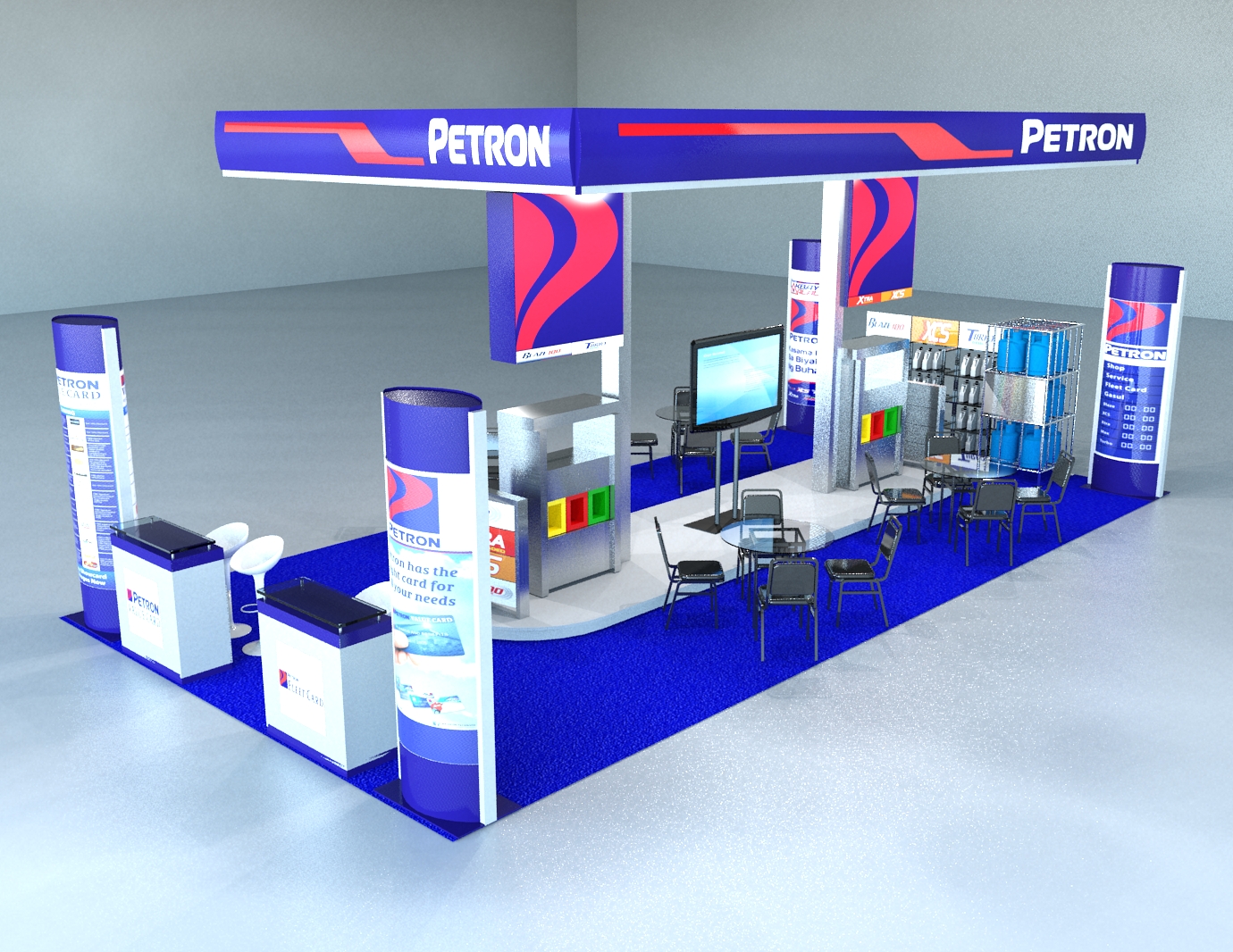 Petron Corp Booth MIAS 2012 by Richard Gemaguim at Coroflot.com
