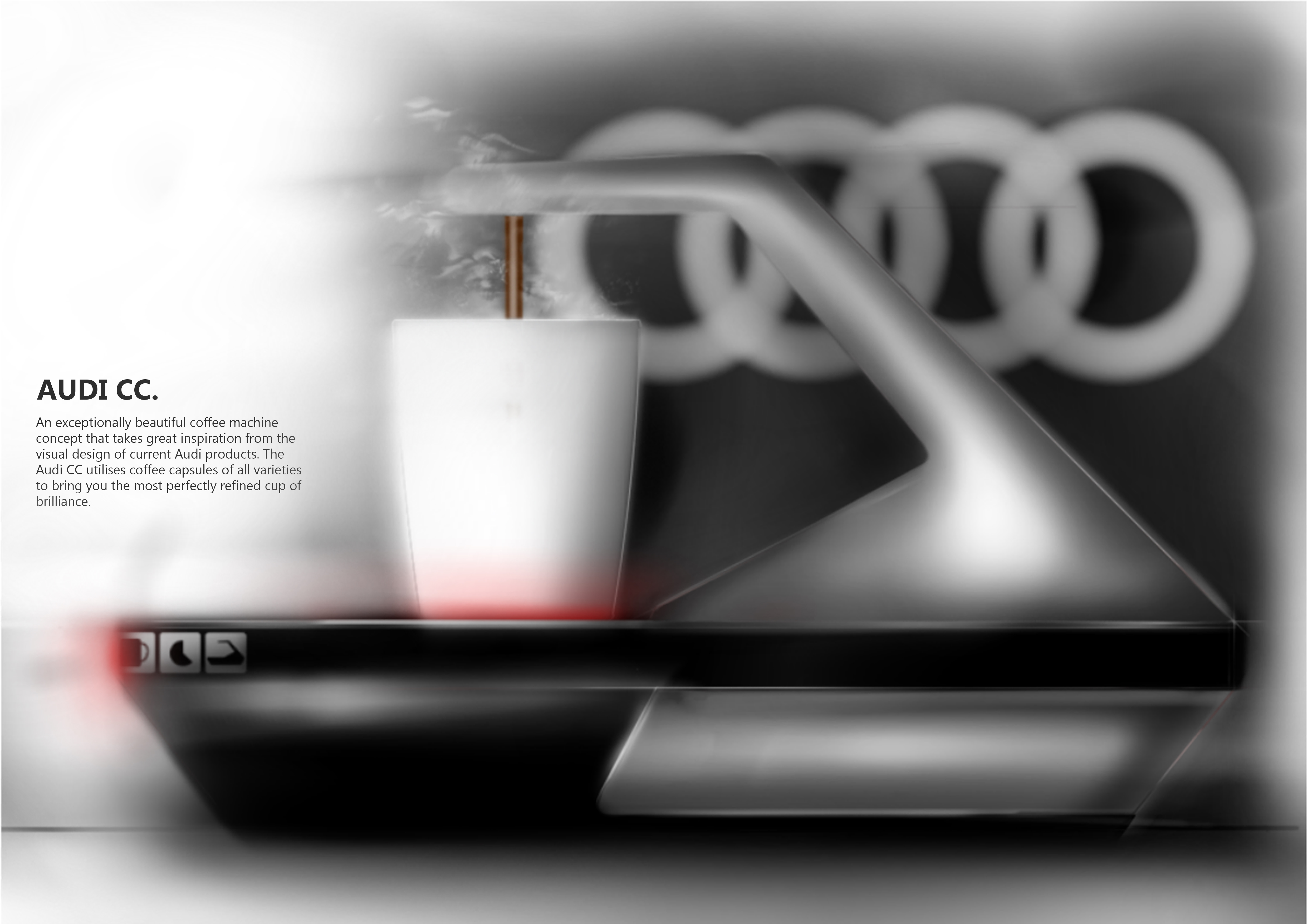 AUDI CC - Coffee Machine Concept by Dale Wilkins at Coroflot.com