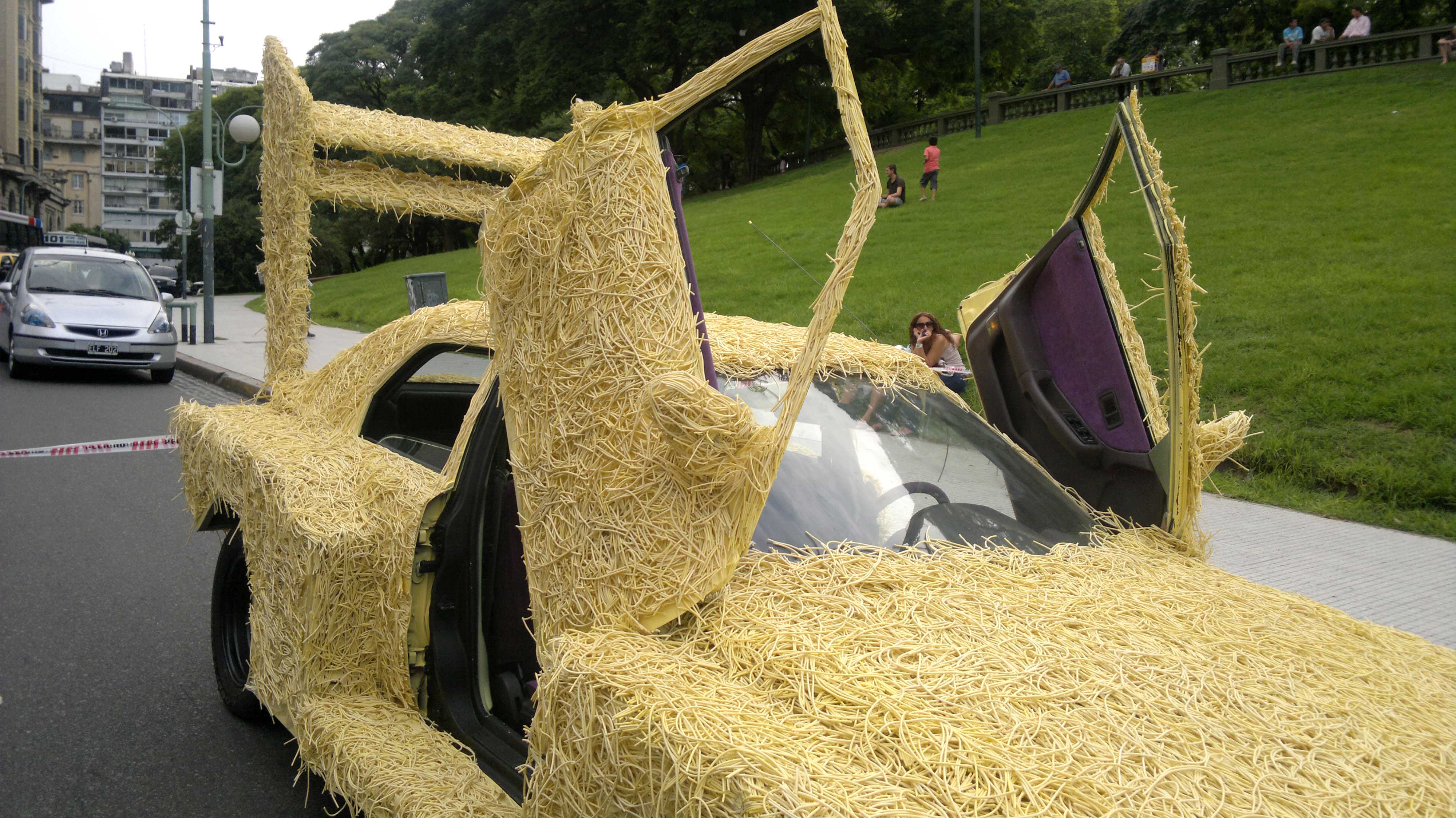 CHEESETRINGS - Noodle Car by Carolina Torres at Coroflot.com