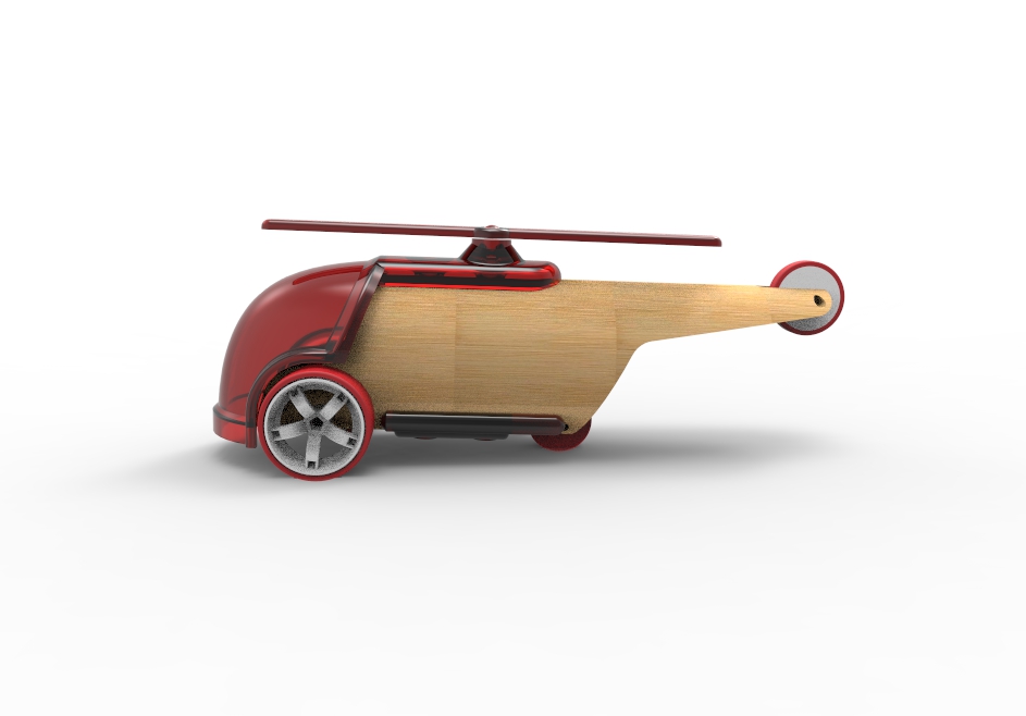 Bamboo Mini Helicopter by DAVID ANDREAS ARTUFFO at Coroflot.com