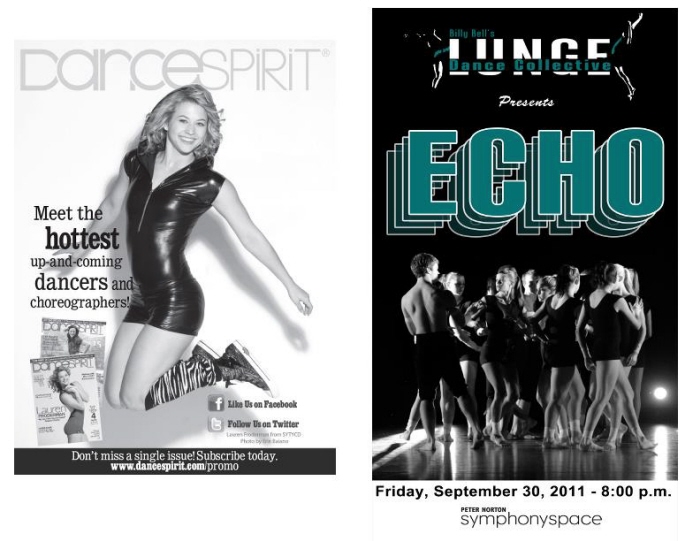 Lunge Dance Collective Logo and Event by Stephanie Rose Masucci at ...