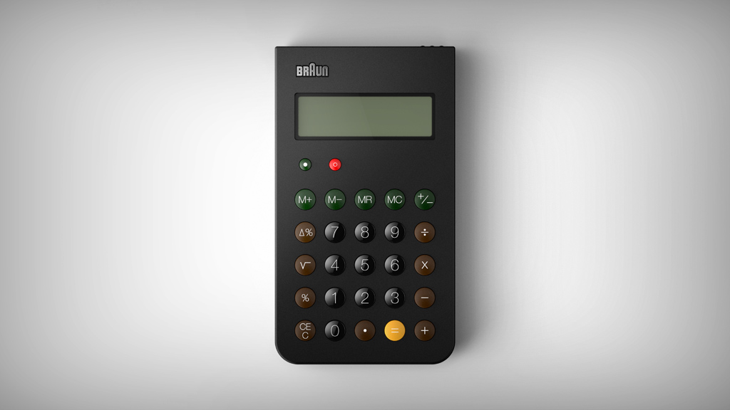 Braun – New ET 66 Calculator for Dieter Rams by sasoham . at Coroflot.com