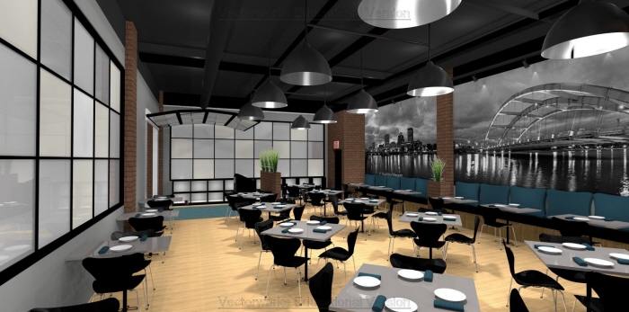 "The Bistro" by Alexandra Seely at Coroflot.com