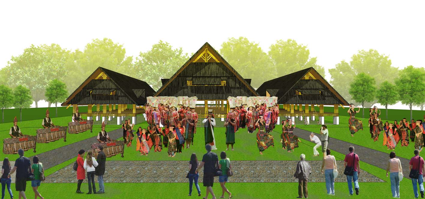 Jambur Bambu Karo - Propan Award Arsitektur Nusantara by Robert ...