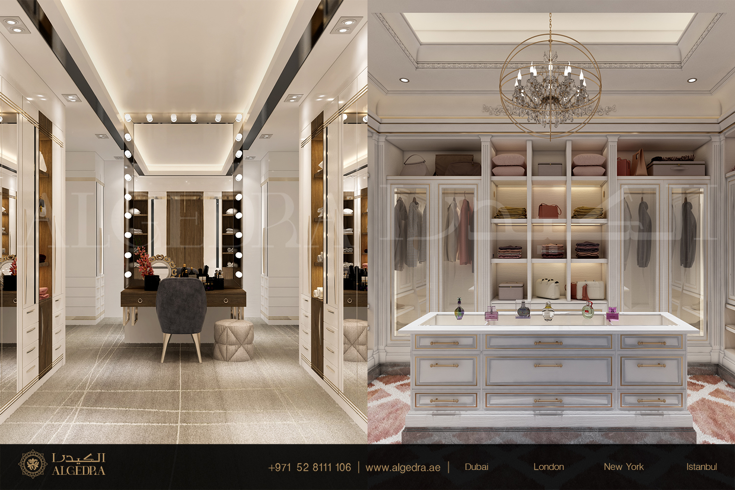 Modern Style Dressing Room by ALGEDRA Interior Design at Coroflot.com