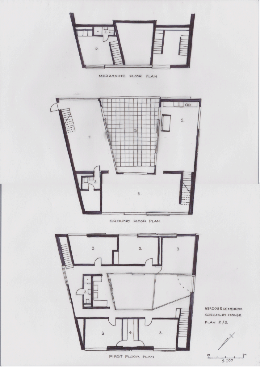 Koechlin House analysis by Kyle Hui at Coroflot.com