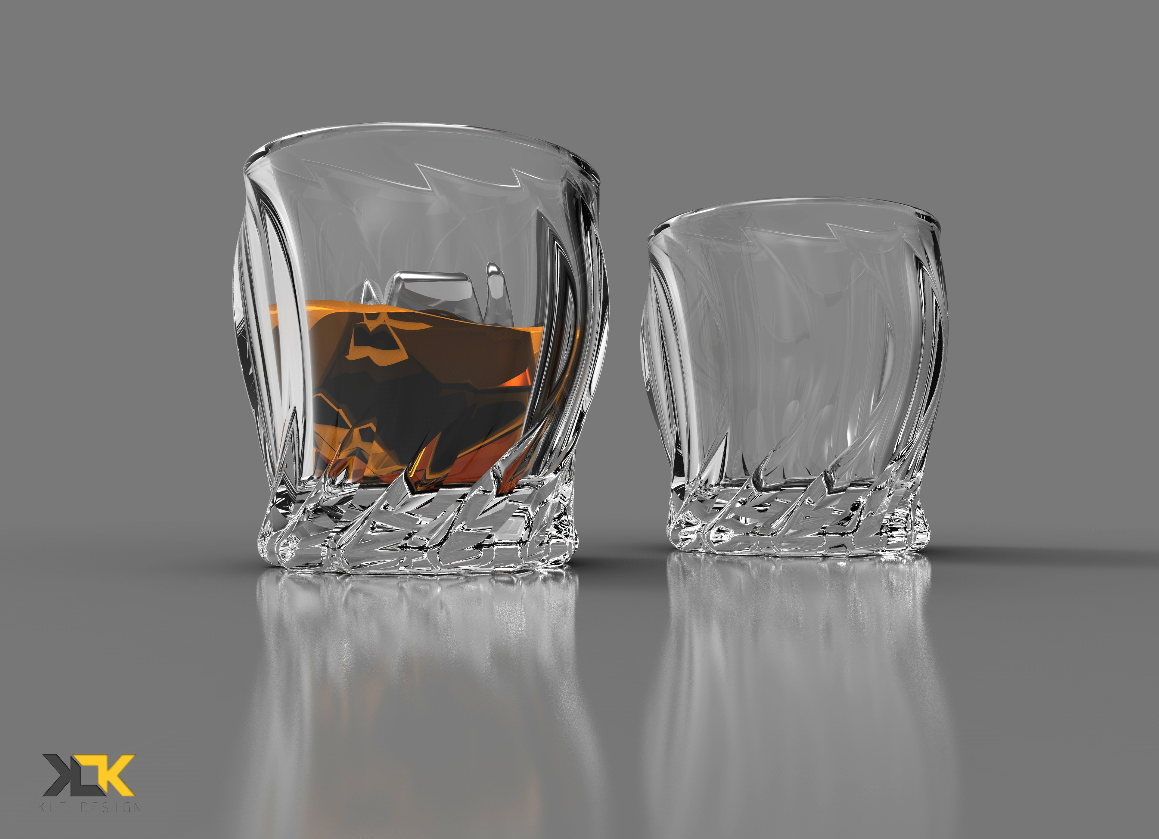 Double Wall Whisky Glass Design by Kervin Tuazon at Coroflot.com