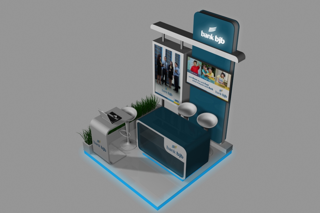 booth bank bjb 2x2 by hari hardianto at Coroflot.com