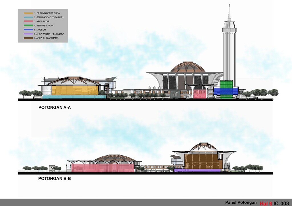 Islamic Center Kota Malang by Chandra A Maulana at Coroflot.com