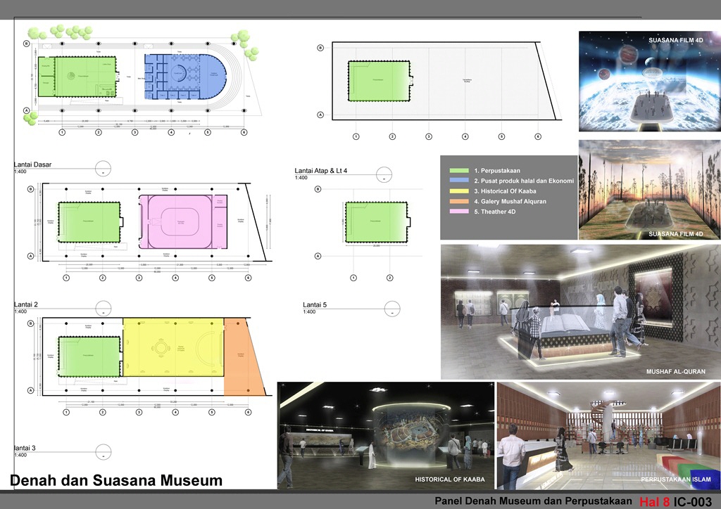 Islamic Center Kota Malang by Chandra A Maulana at Coroflot.com