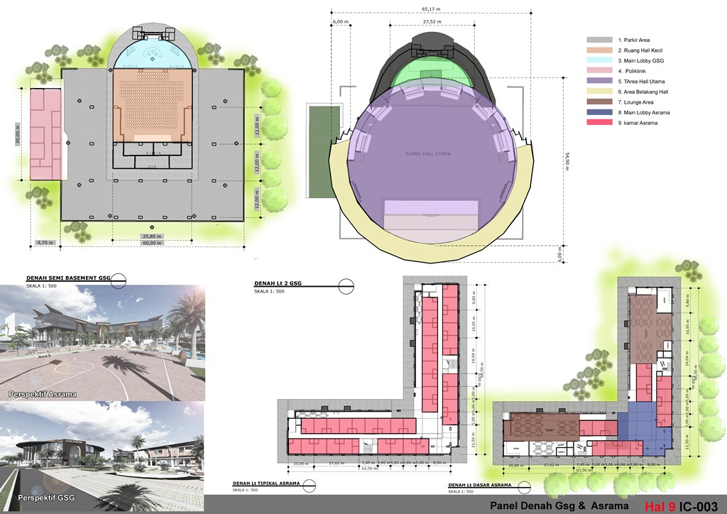 Islamic Center Kota Malang by Chandra A Maulana at Coroflot.com