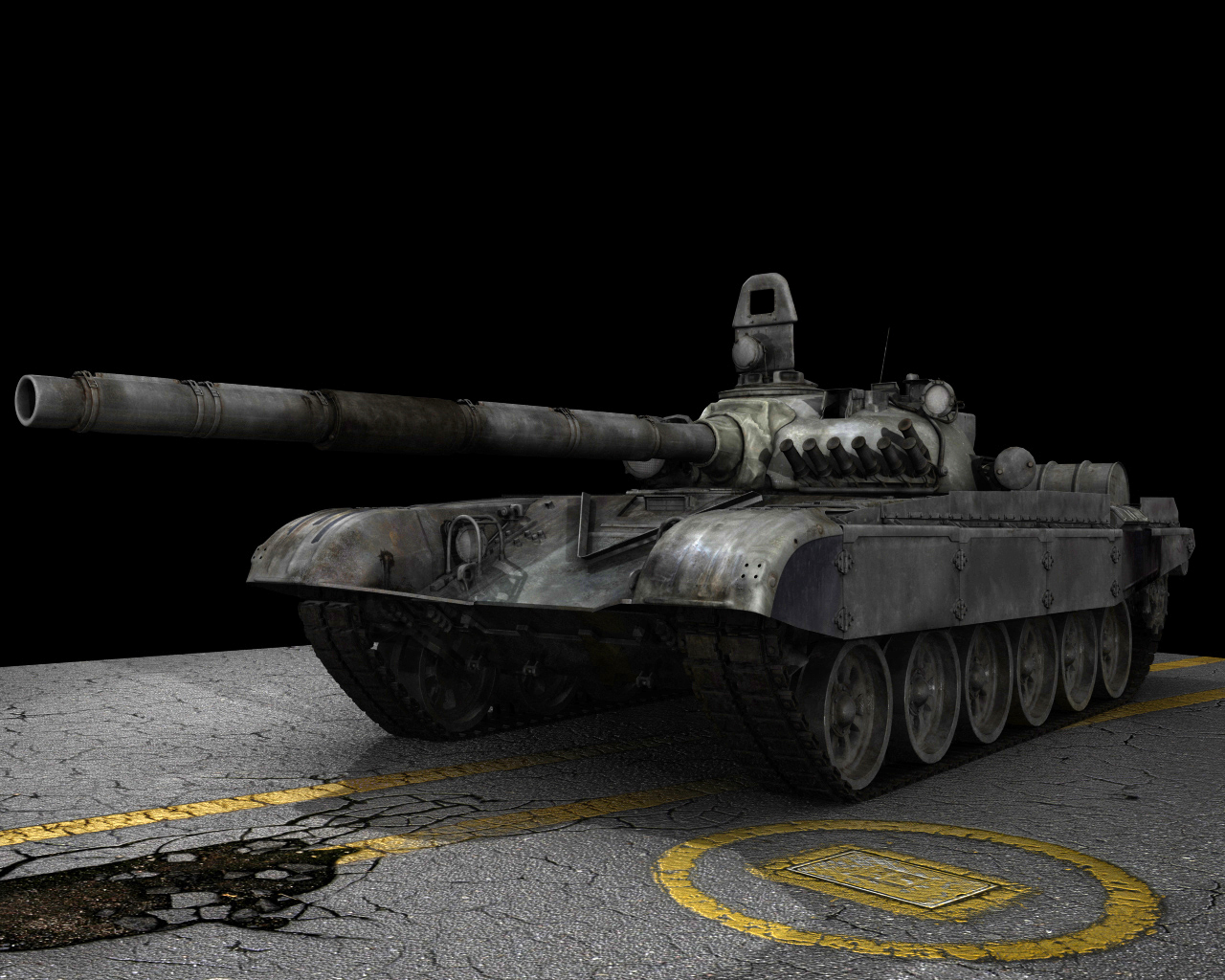 Tank T-72 3D_model by Petar Velichkov at Coroflot.com