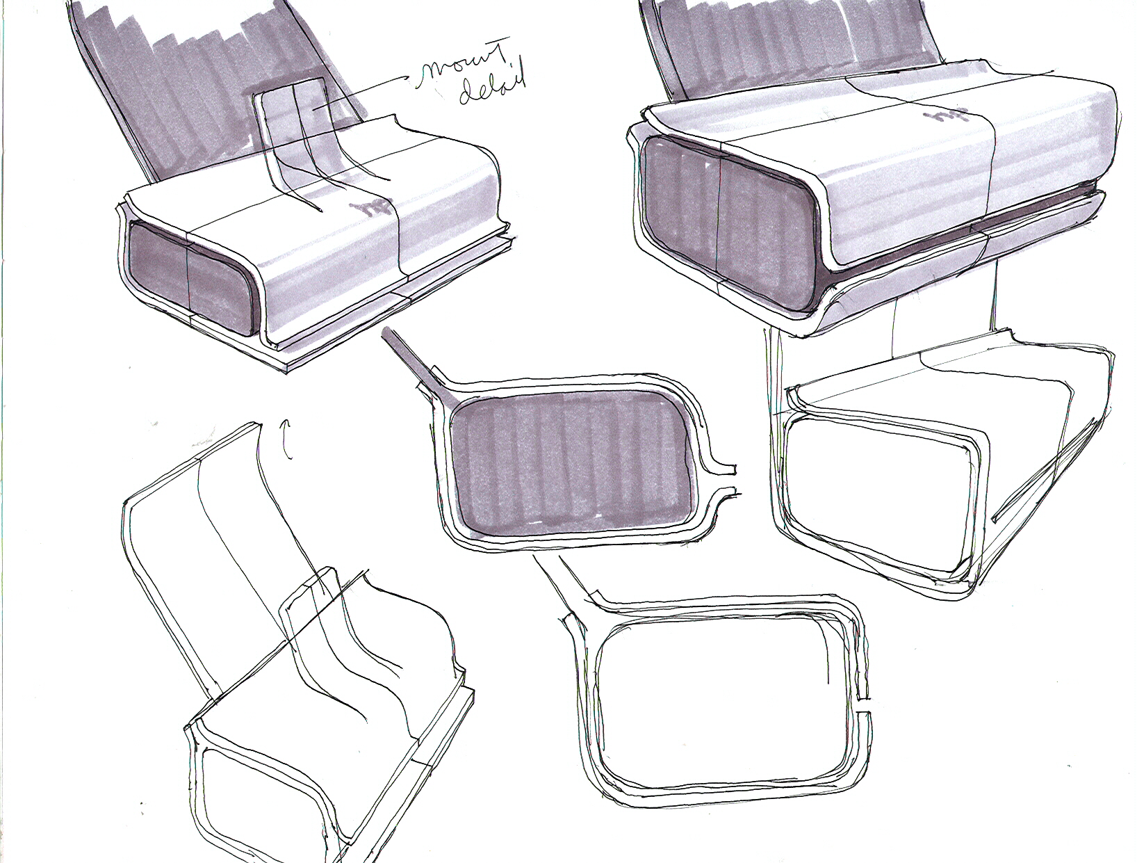 consumer electronic sketch development by Ronald Lytel at Coroflot.com