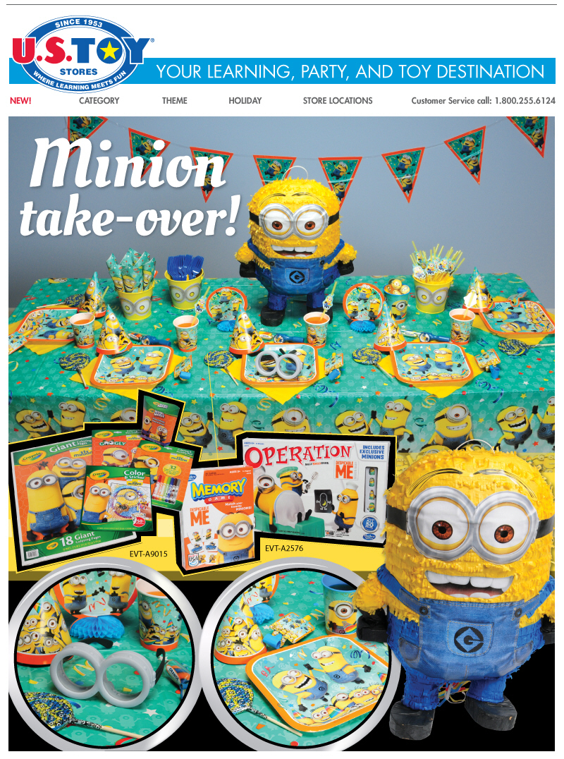 U.S.Toy Retail - Minions by Josh Marriott at Coroflot.com