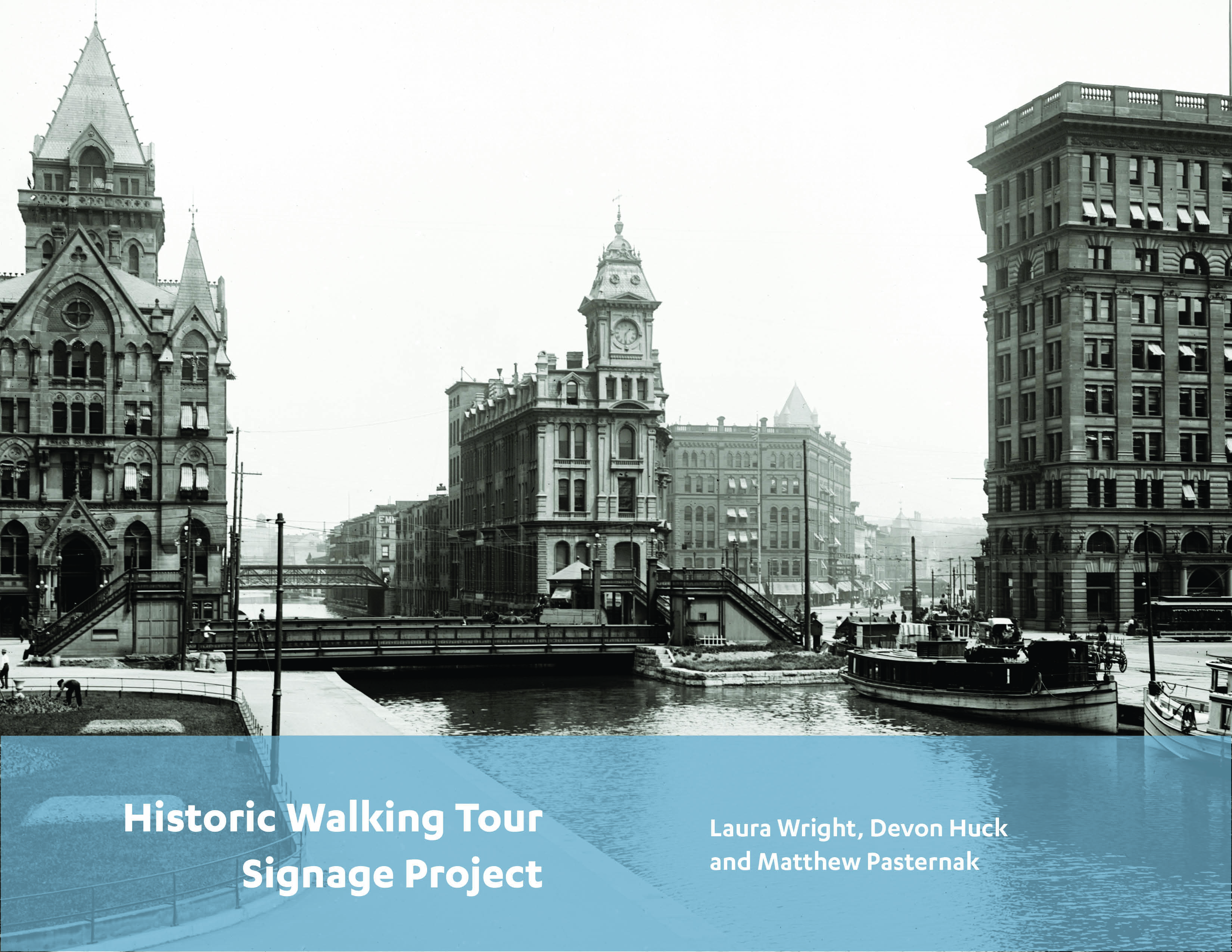 Historic Walking Tour- Signage Project by Matt Pasternak at Coroflot.com