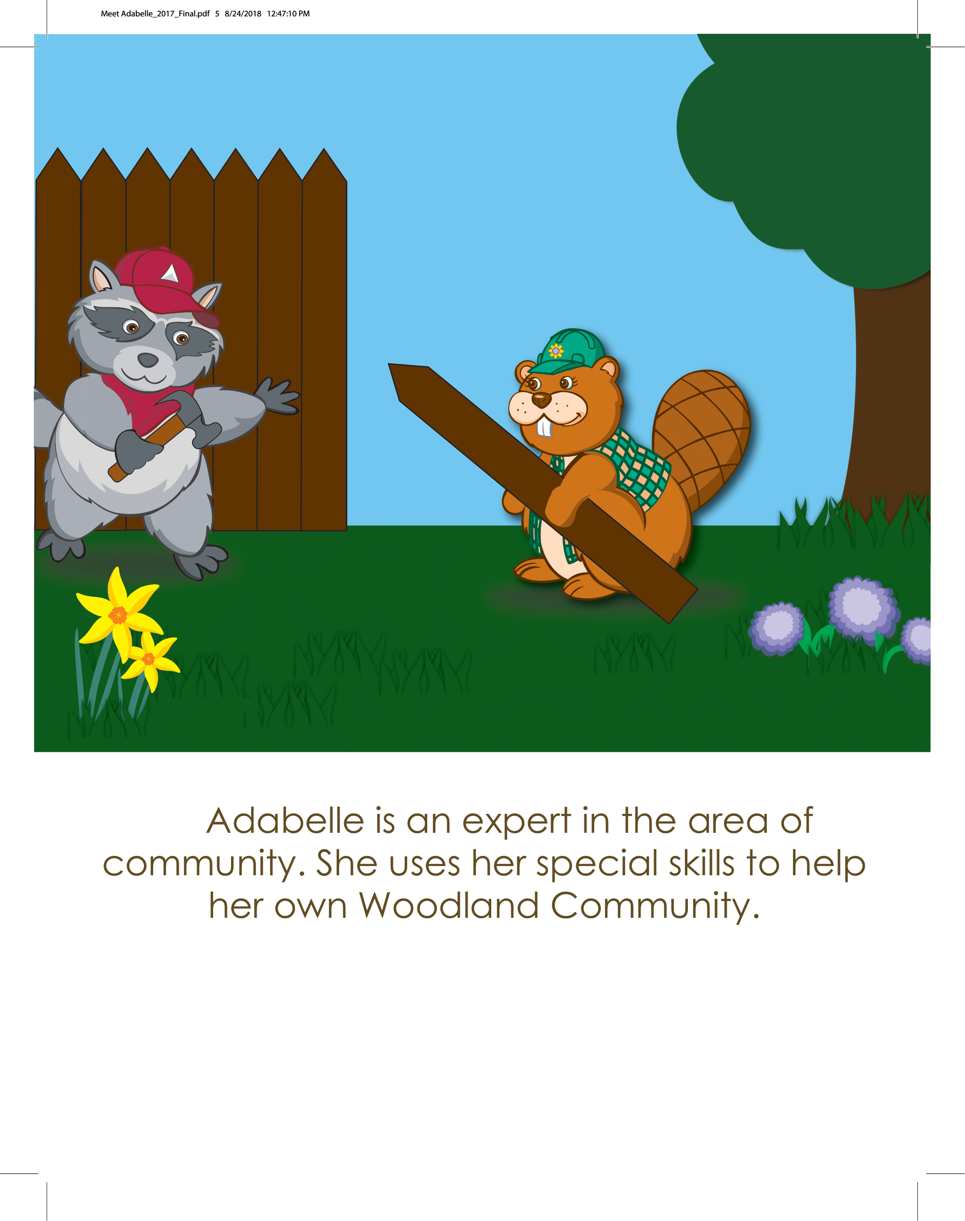 CORE Values Book: Meet Adabelle by Courtney Mertel at Coroflot.com