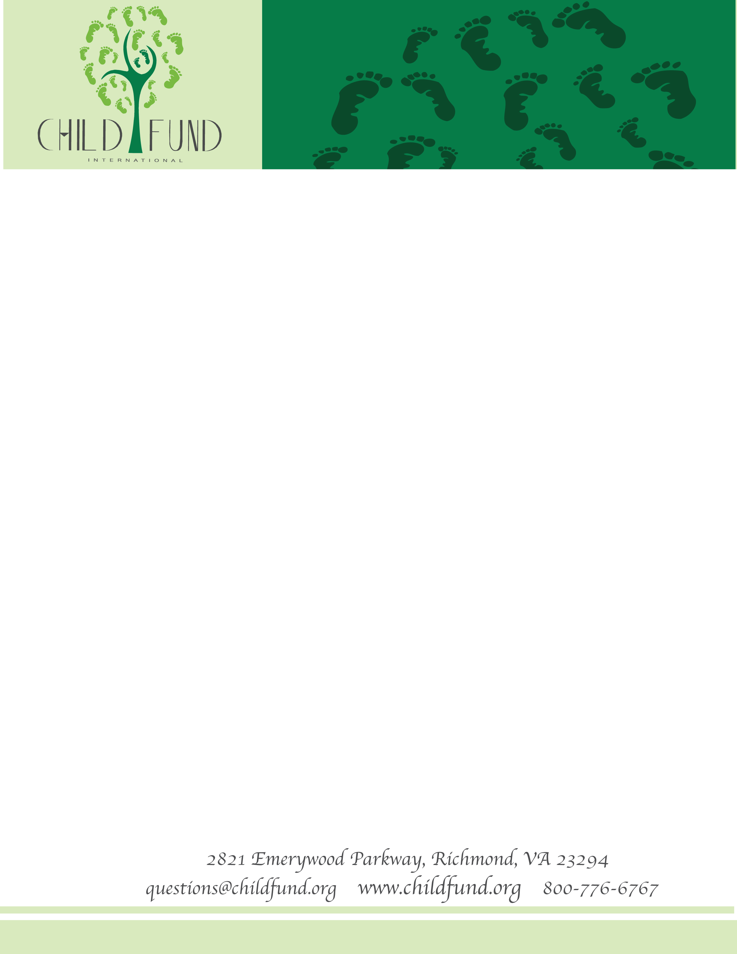 Childfund Logo Redesign by Pamela Rivera at Coroflot.com