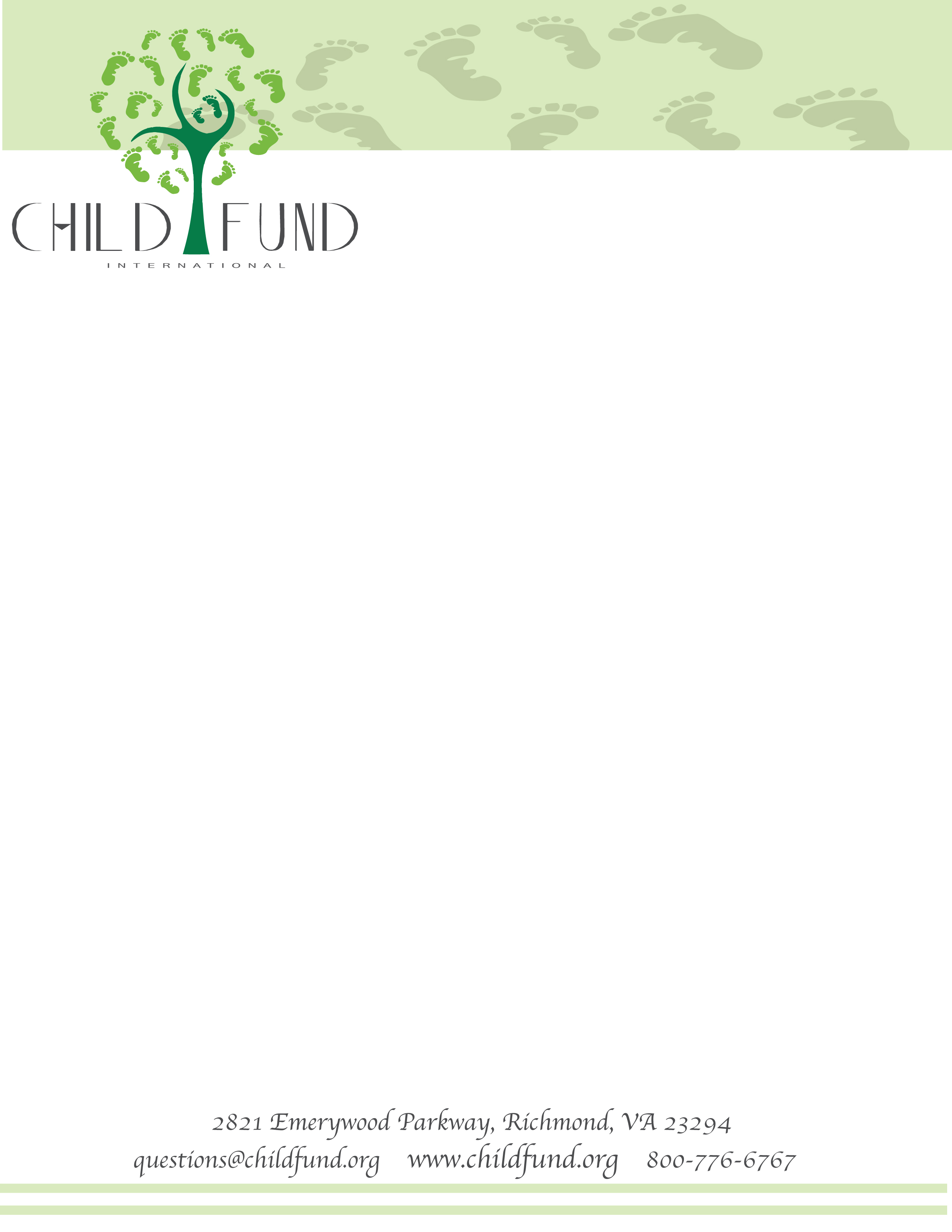 Childfund Logo Redesign by Pamela Rivera at Coroflot.com