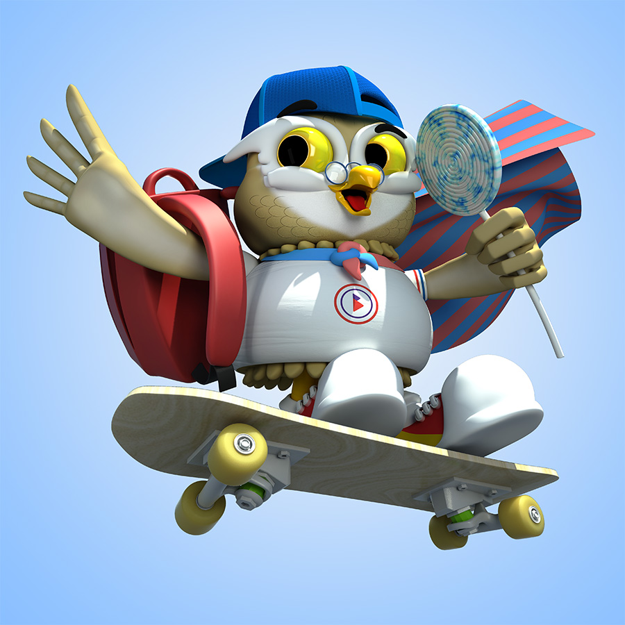 3D Mascot by Claudio Beck at Coroflot.com