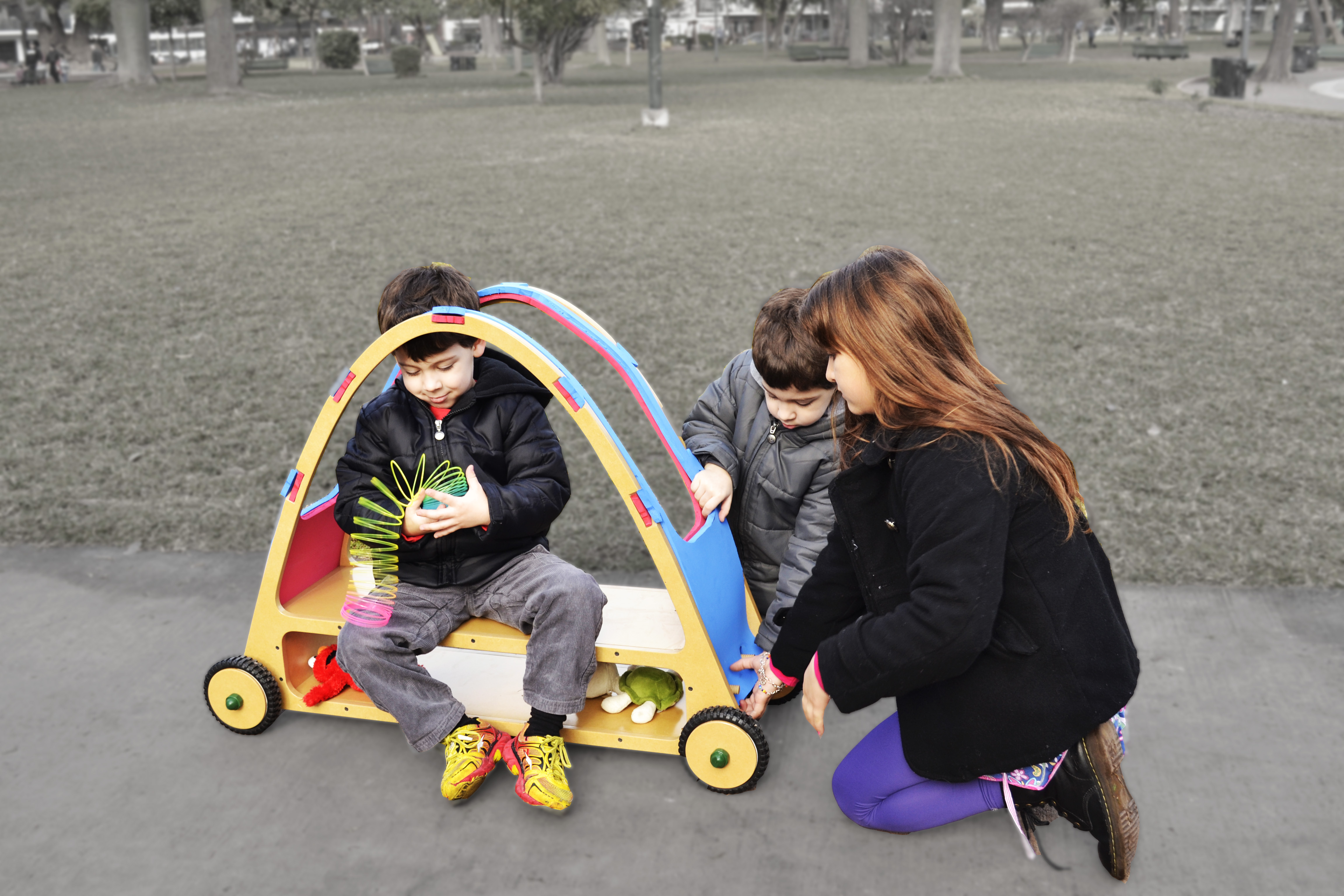 Rodado infantil / Kids vehicle by Aldana Esmeralda Drisaldi at Coroflot.com