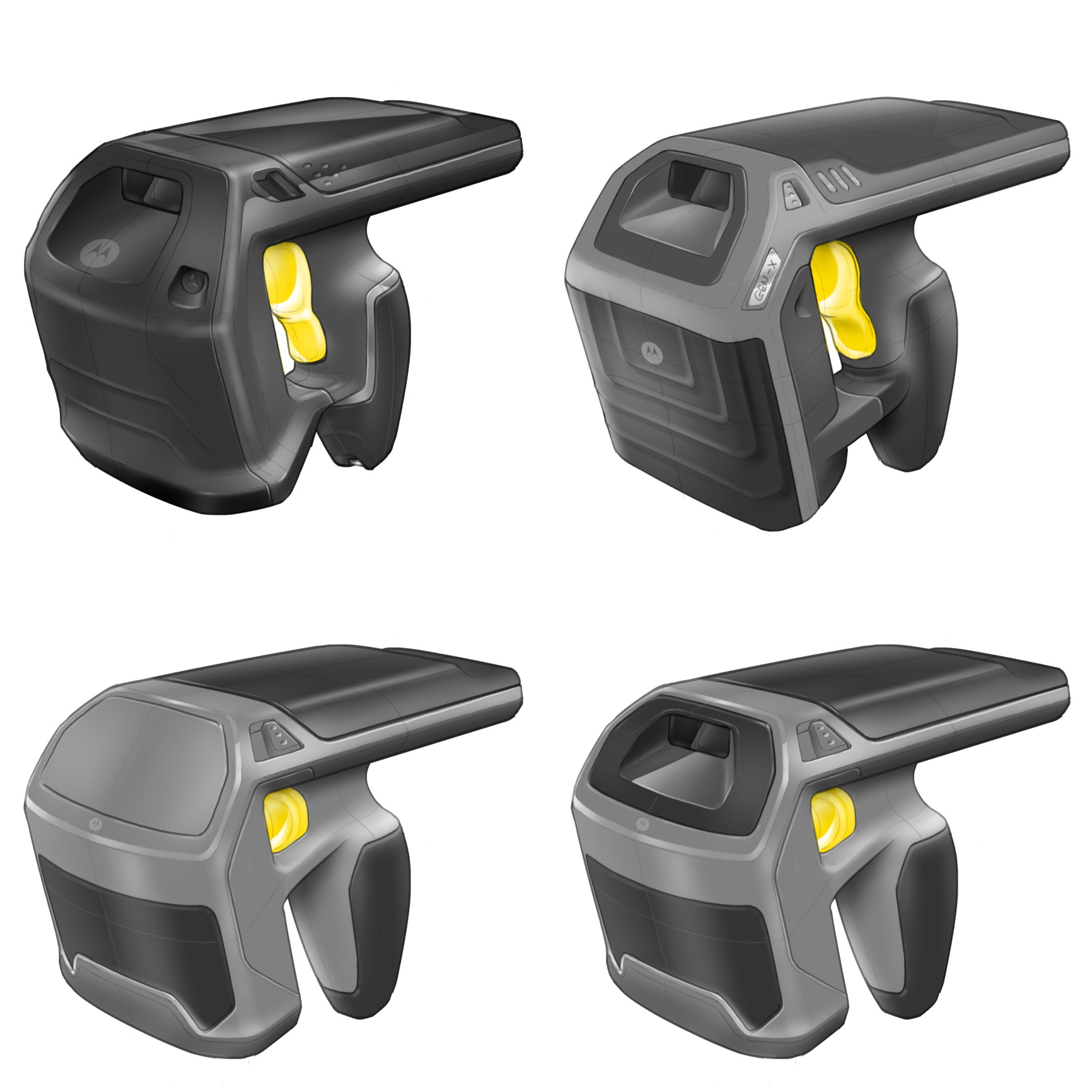 Zebra RFD8500 RFID sled by Thinkable Studio at Coroflot.com