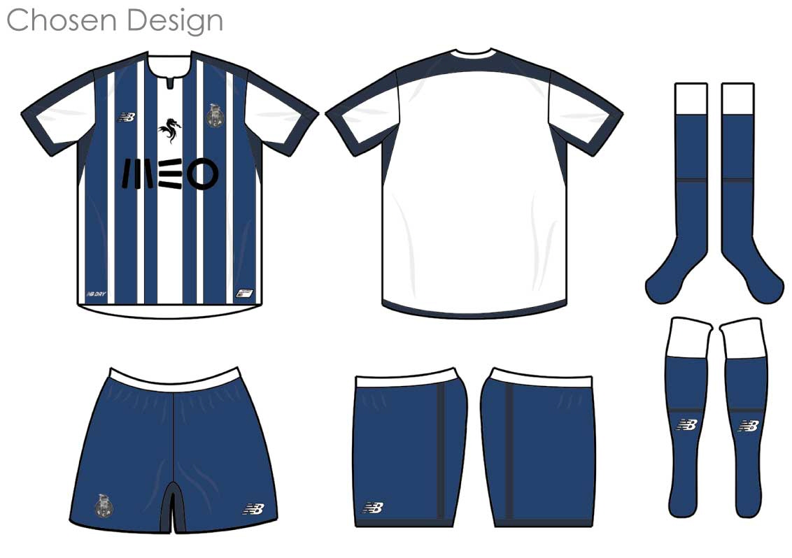 Football kit design // New balance by Matt Houghton at Coroflot.com