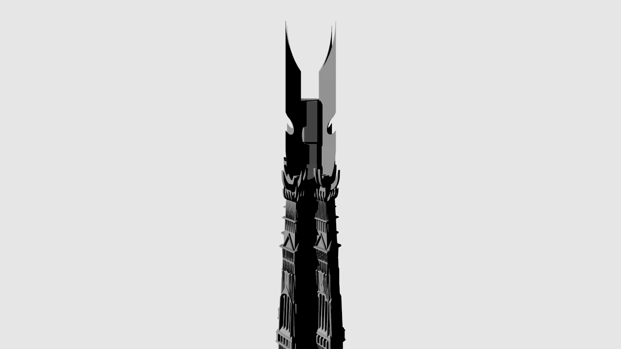 3D Orthanc Model by Nathan Quintana at Coroflot.com