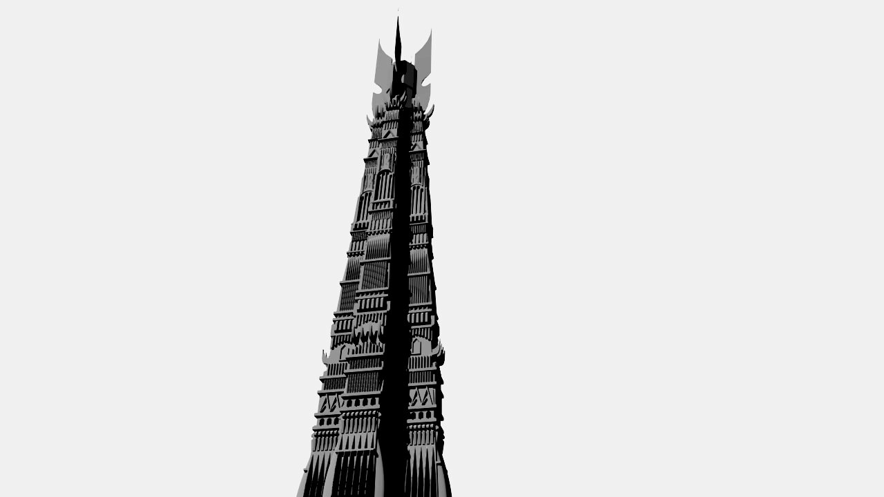 3D Orthanc Model by Nathan Quintana at Coroflot.com